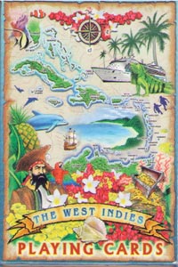 Caribbean Playing Cards - VItraders.com
