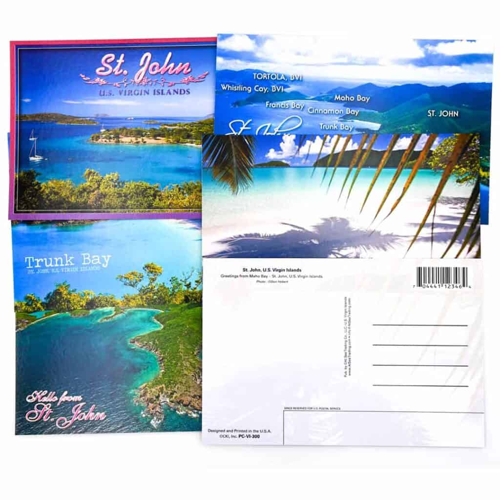 Set of 10 St. Croix Postcards