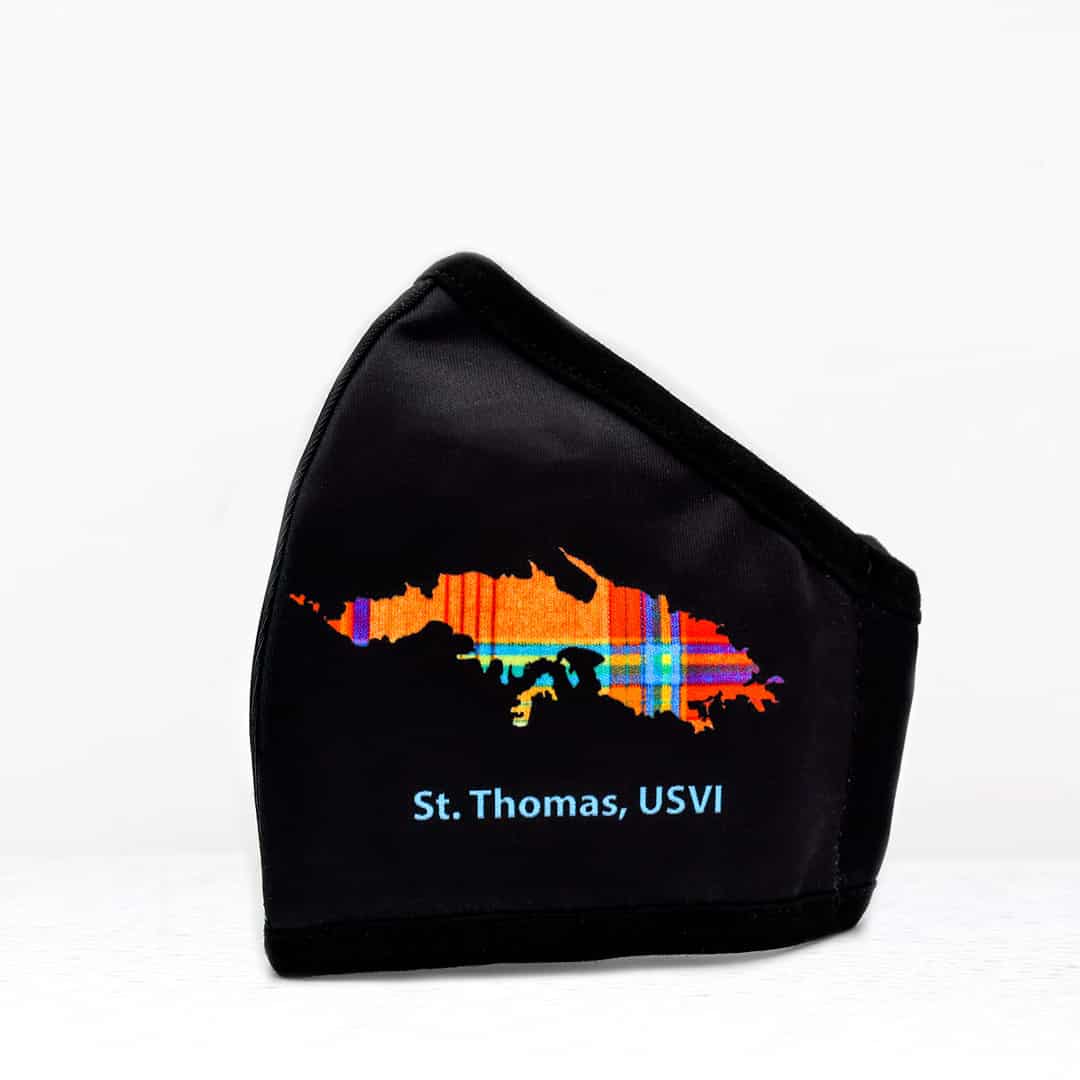 St. Thomas Madras Face Mask