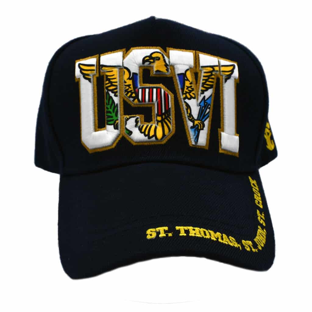 USVI Flag Hat (Navy)