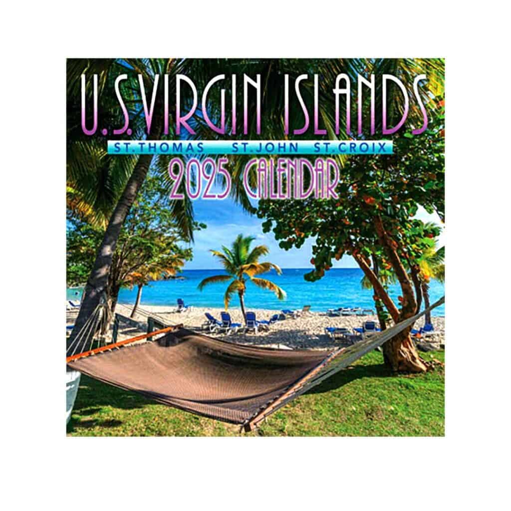 Virgin Islands 2025 Wall Calendar